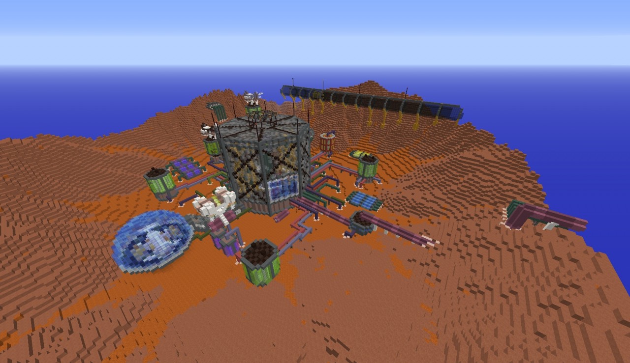 Water extraction facility - PMC Contest Entry Minecraft Map