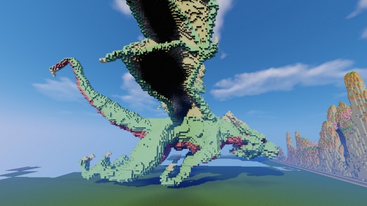 Dragon Minecraft Map