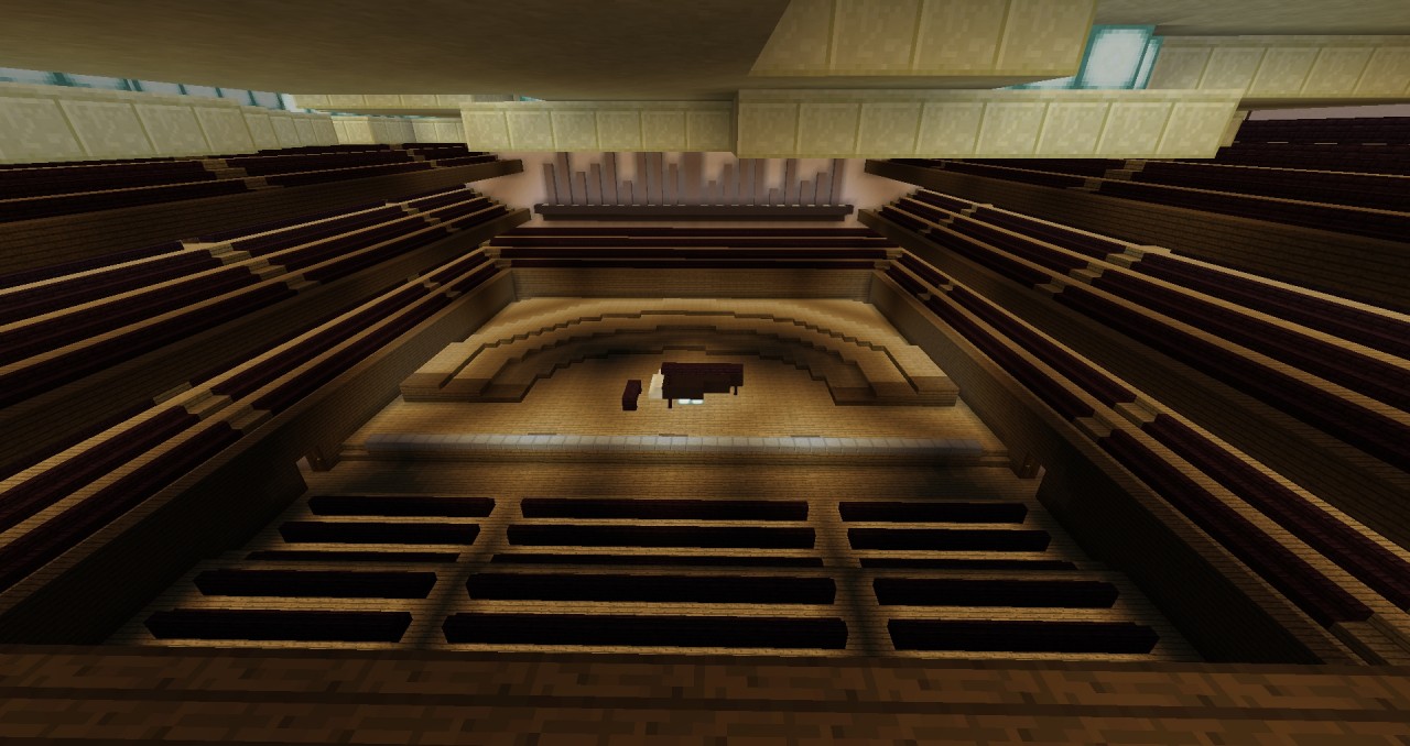 Concert Hall By Trachyandesite Minecraft Map