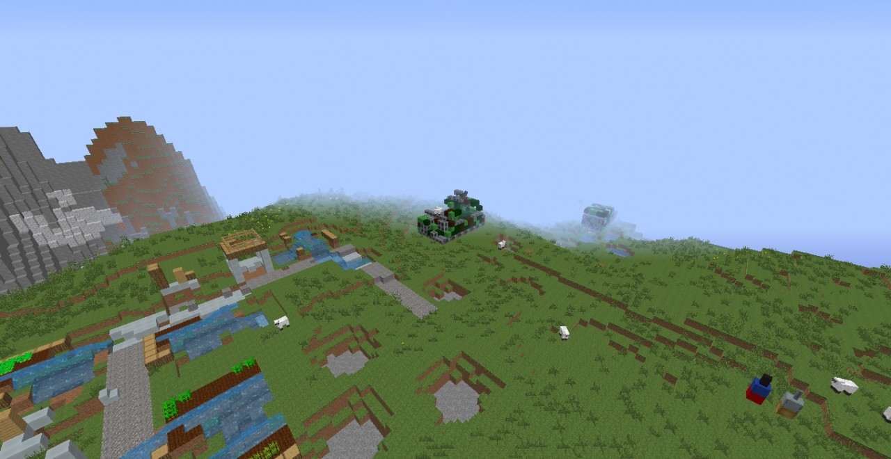 Tank WarZone or WWIII Minecraft Map