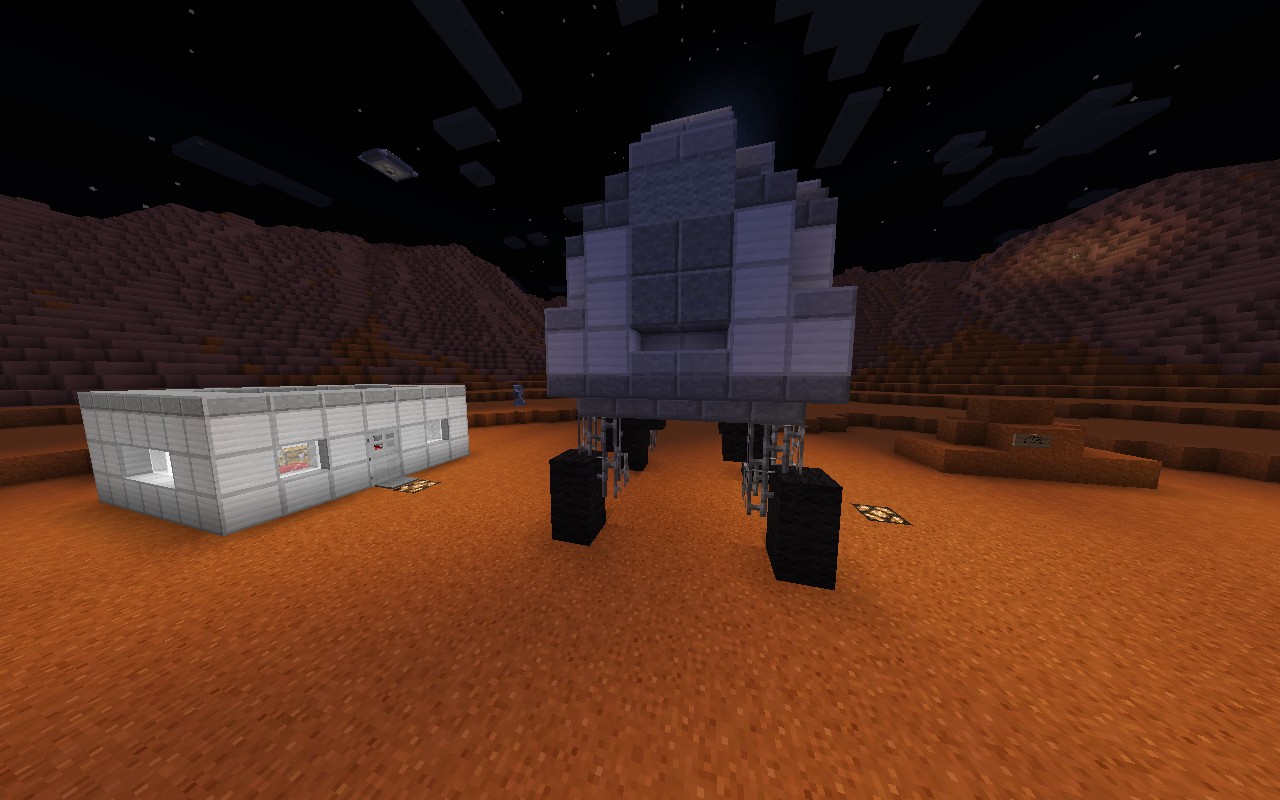 Humans on Mars - For The Life On Mars Build Contest! Minecraft Map