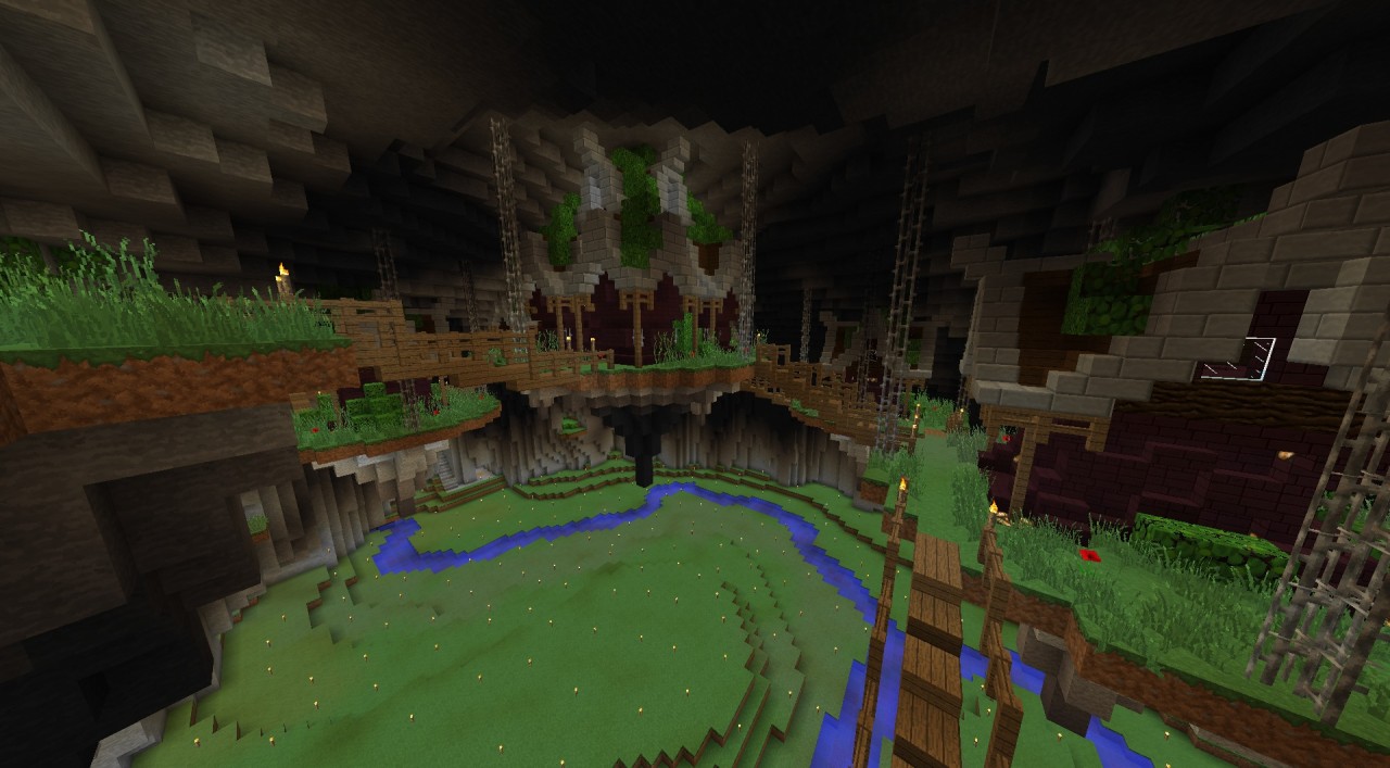 The Cave Minecraft Map