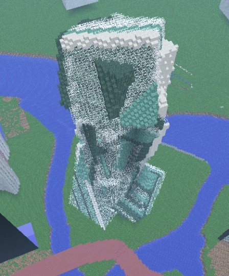 Geometric office building #5 Minecraft Map