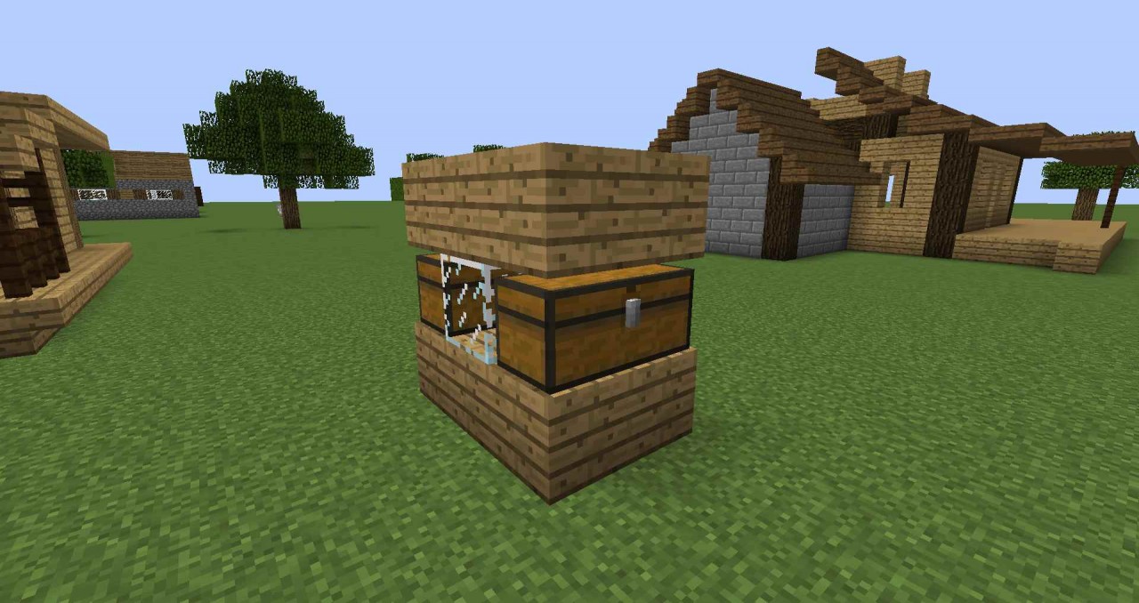 Minecraft Small Wooden House Tutorial 3 x 2 Minecraft Map
