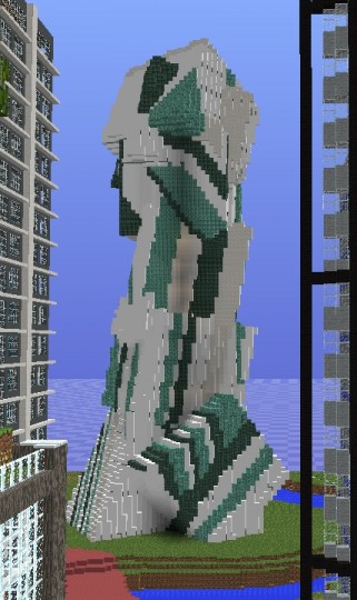 Geometric office building #5 Minecraft Map