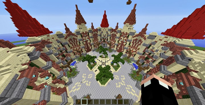Spawn Medieval Festival Minecraft Map