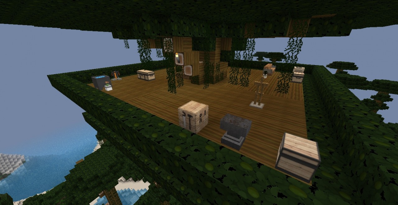 Tree house Minecraft Map