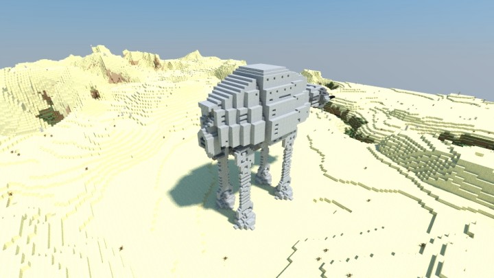 AT AT Walker (Compact Version) STAR WARS Minecraft Map