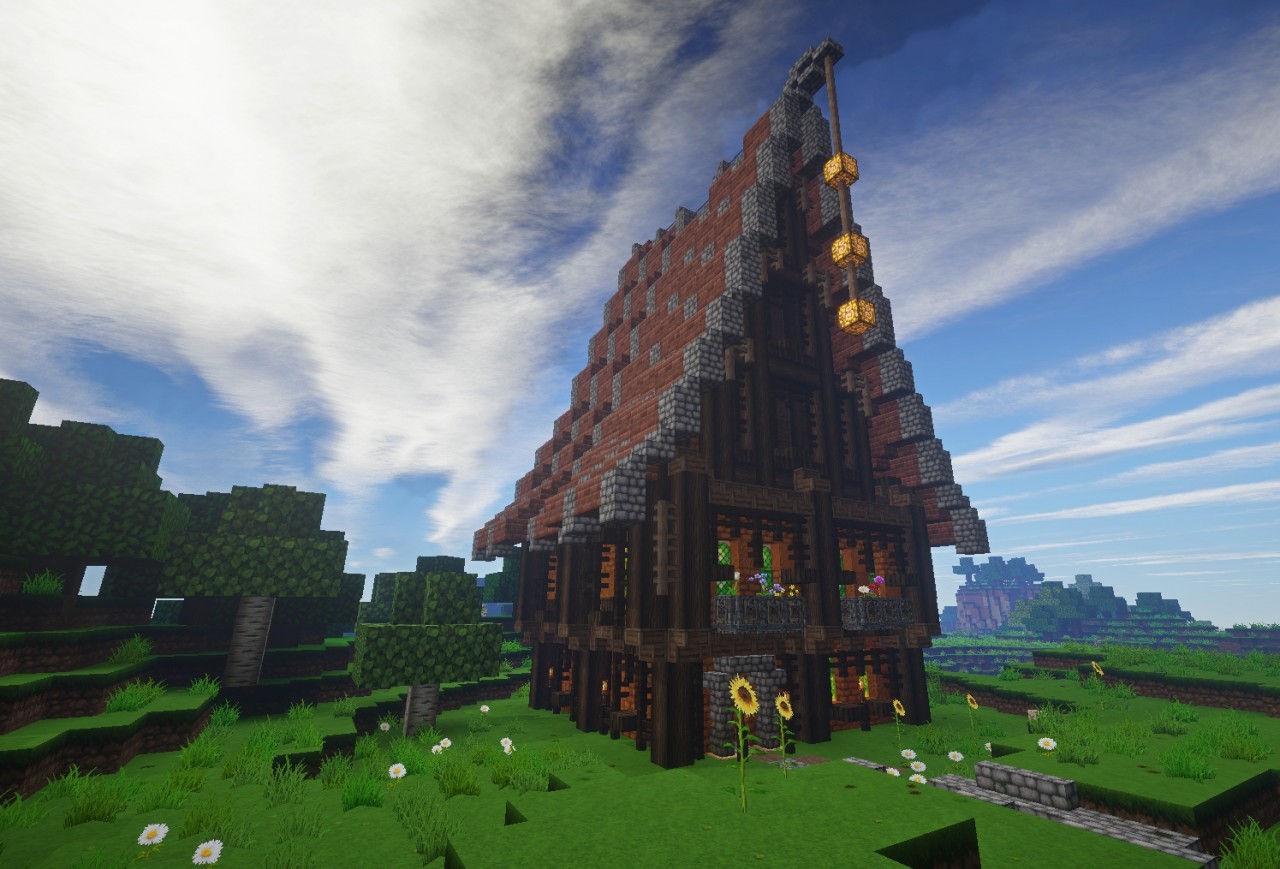 House "Big Roof" Minecraft Map