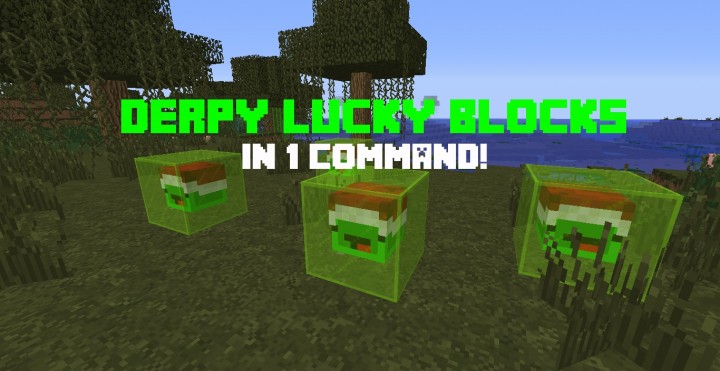 -=DerpyLuckyBlocks=- {20 EPIC custom lucky block drops, in ONLY 1 ...