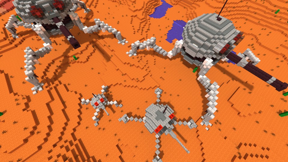 DSD1 (Big + Small + Mini Version) STAR WARS Minecraft Map