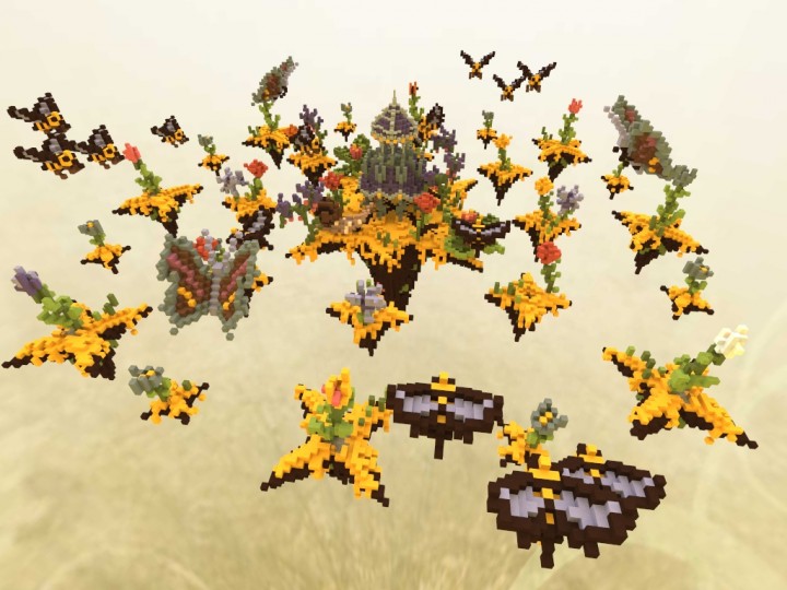 SkyWars map - Nectar Minecraft Map