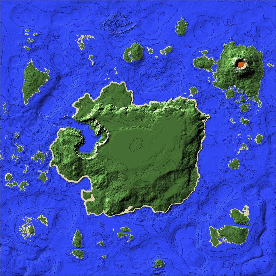 Isles of Xeth-Ar Minecraft map +Download Minecraft Map
