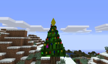 Decoratable Christmas Trees Mod With Model Trains Minecraft Mod