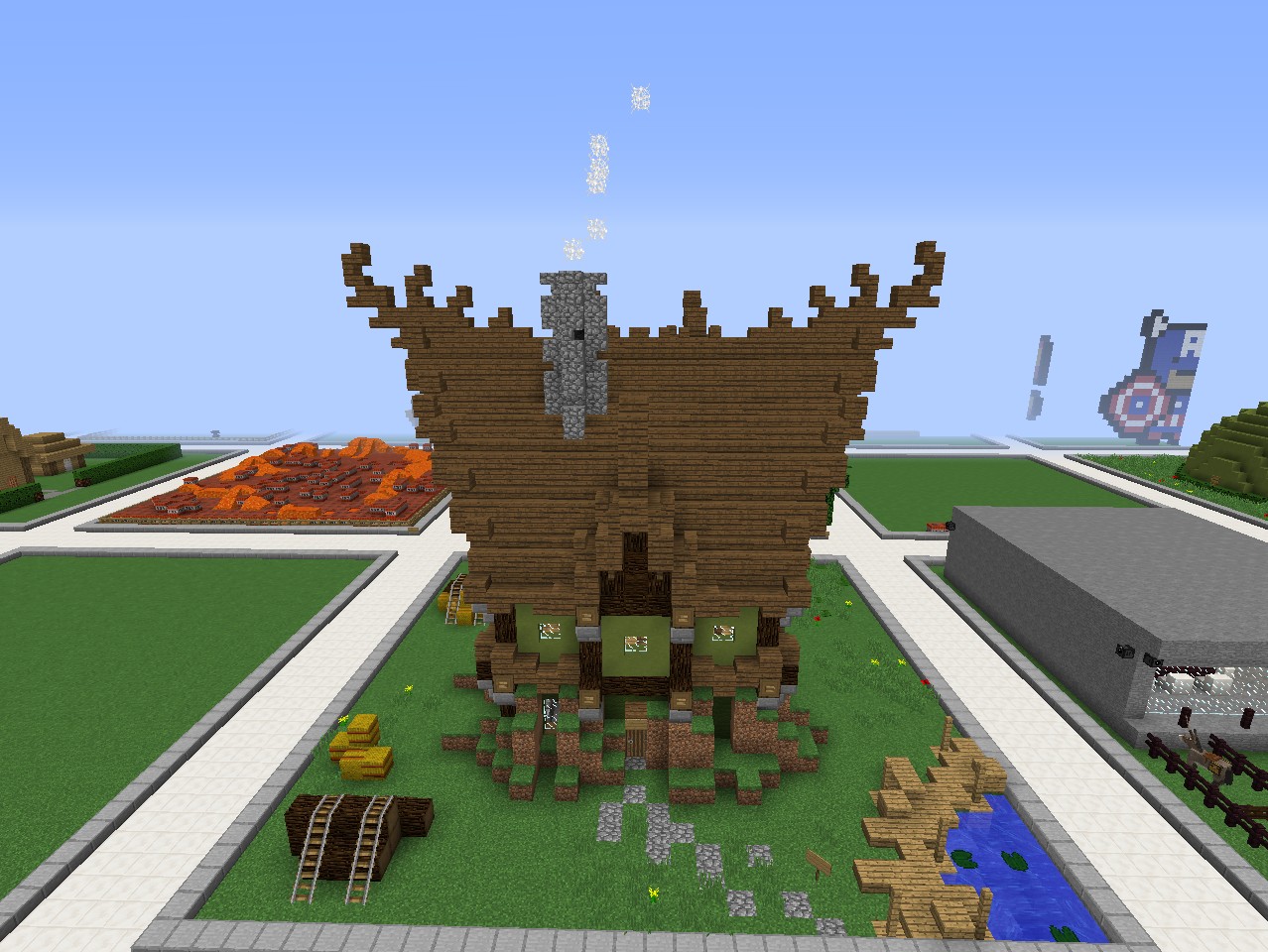 Small Medieval House Minecraft Map