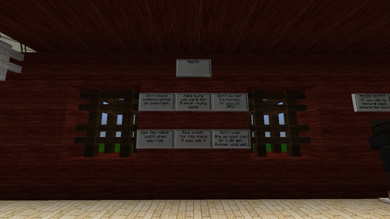 Golden Rod Stables Minecraft Map