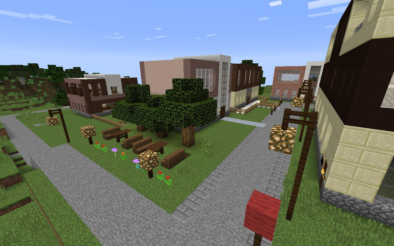 Urban Mixed-Use City and Suburbs (MAP COMING SOON) Minecraft Map