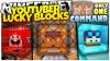 YouTubers Lucky Blocks Only One Command [1.9][15W47C] ~ thvardhan Minecraft Map