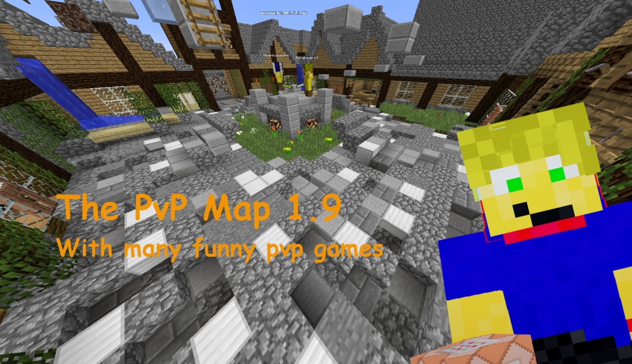 [old] The PvP Game 15w47c+ Minecraft Map