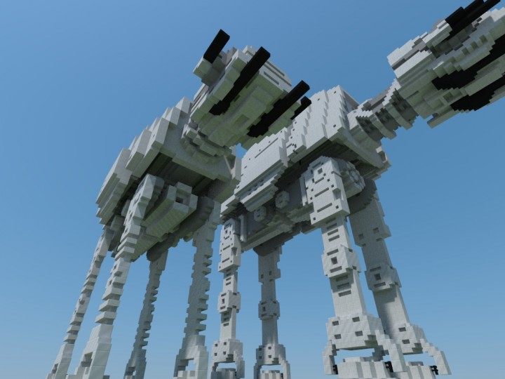 AT AT Walker (Compact Version) STAR WARS Minecraft Map