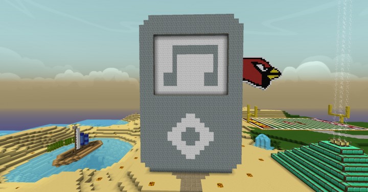 Giant iPod - Ian's World Minecraft Map