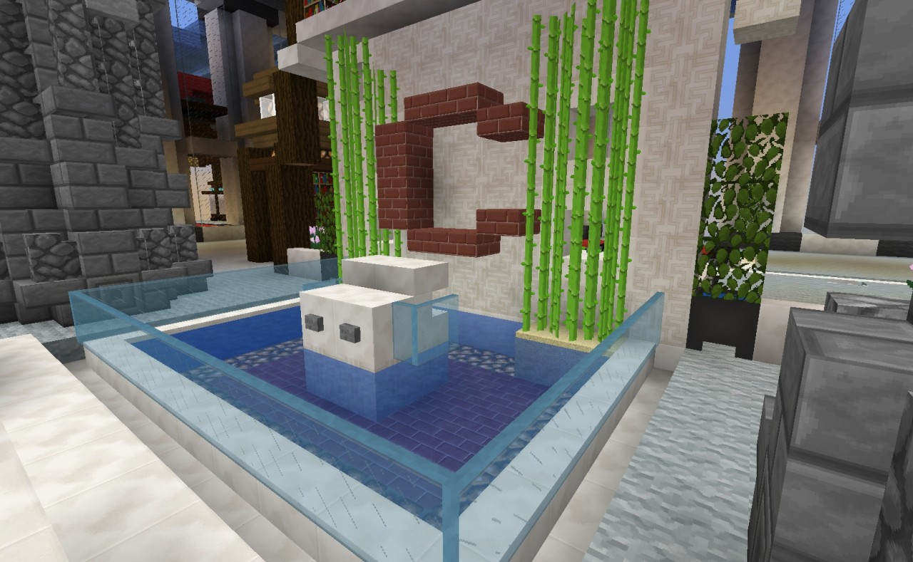 HKPHCraft Spawn Interior Design Minecraft Map