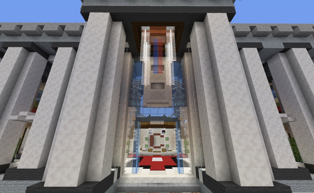 HKPHCraft Spawn Interior Design Minecraft Map