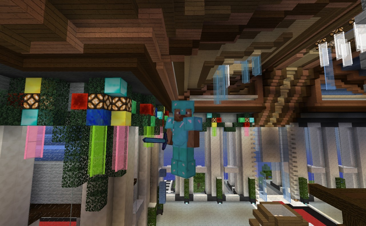 HKPHCraft Spawn Interior Design Minecraft Map