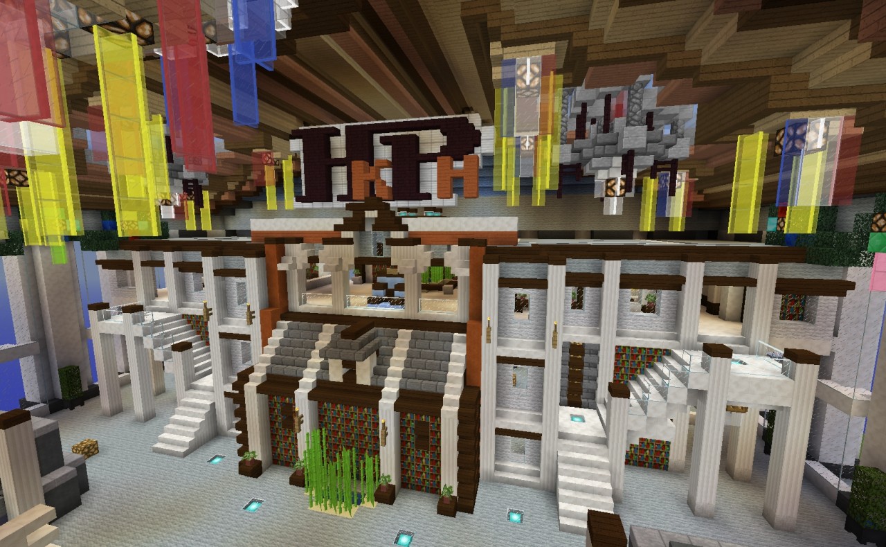 HKPHCraft Spawn Interior Design Minecraft Map