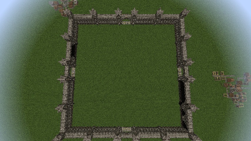 medieval spawn design Minecraft Map