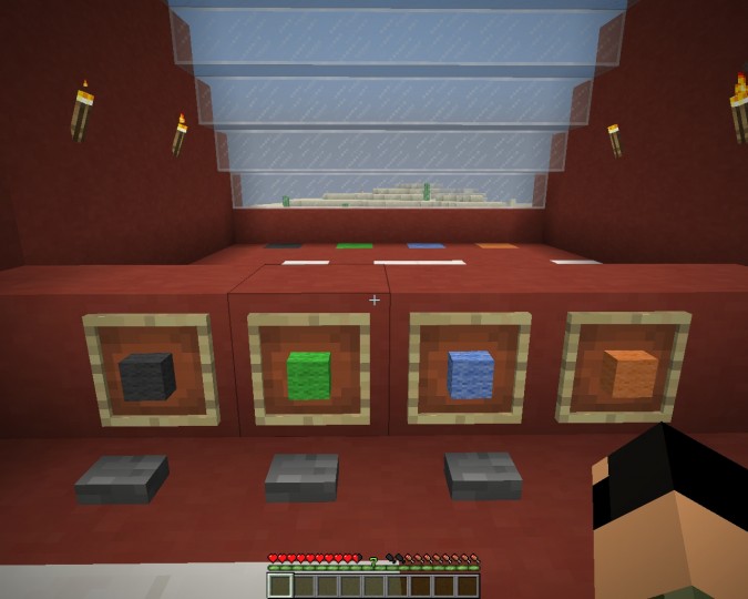 Memory minigame with prizes! Minecraft Map