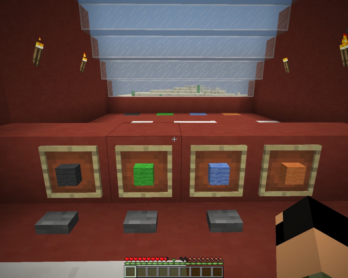 Memory minigame with prizes! Minecraft Map