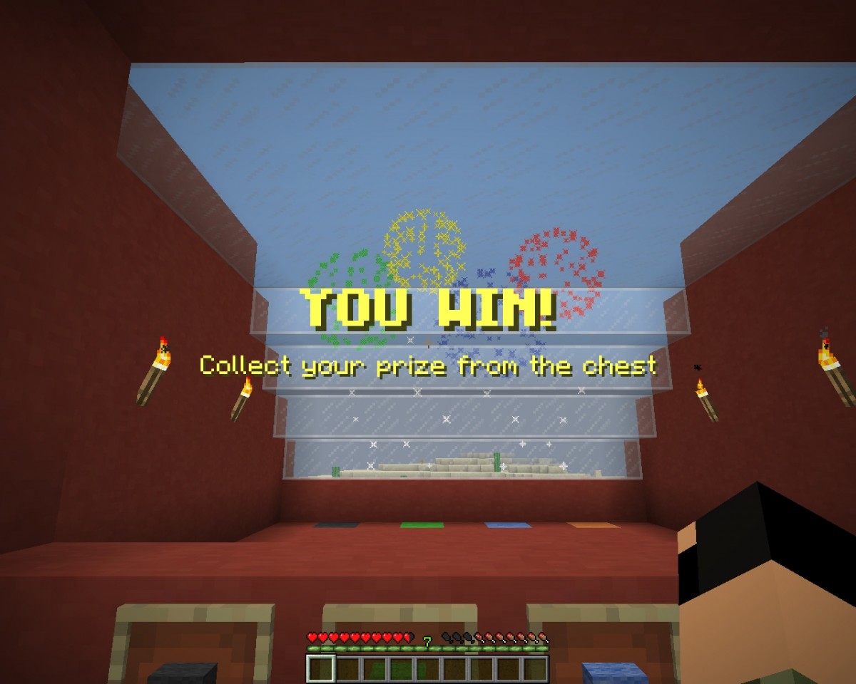 Memory minigame with prizes! Minecraft Map