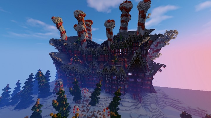 Santa's Factory Minecraft Map