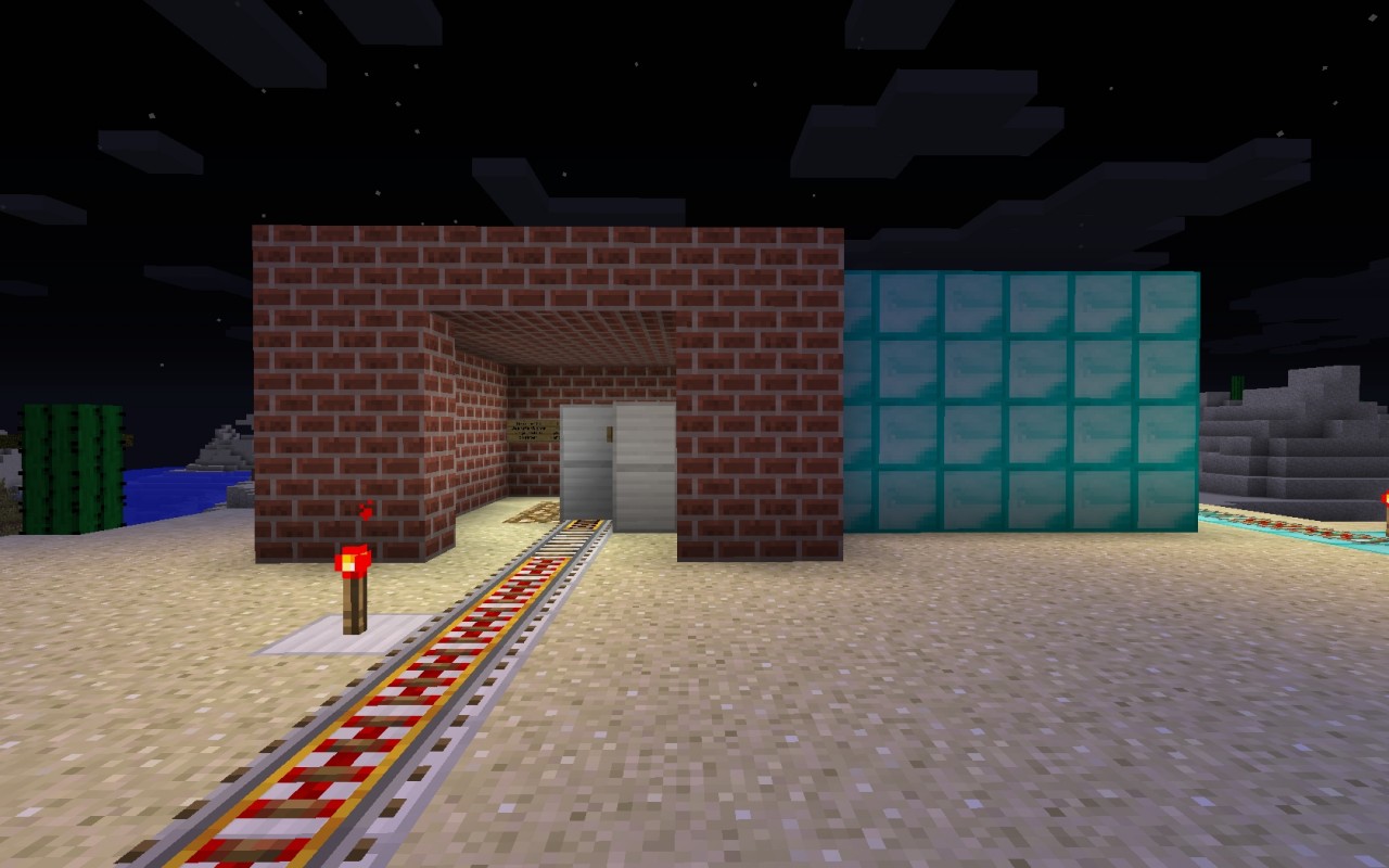 Large Roller Coaster Minecraft Map