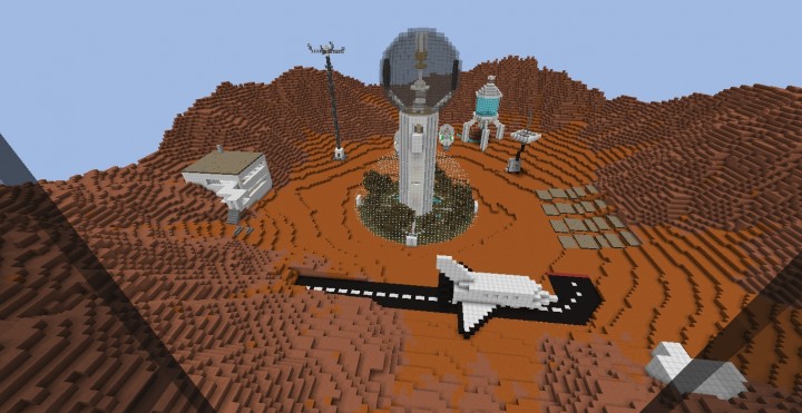 Build Contest-life on mars solo build Minecraft Map