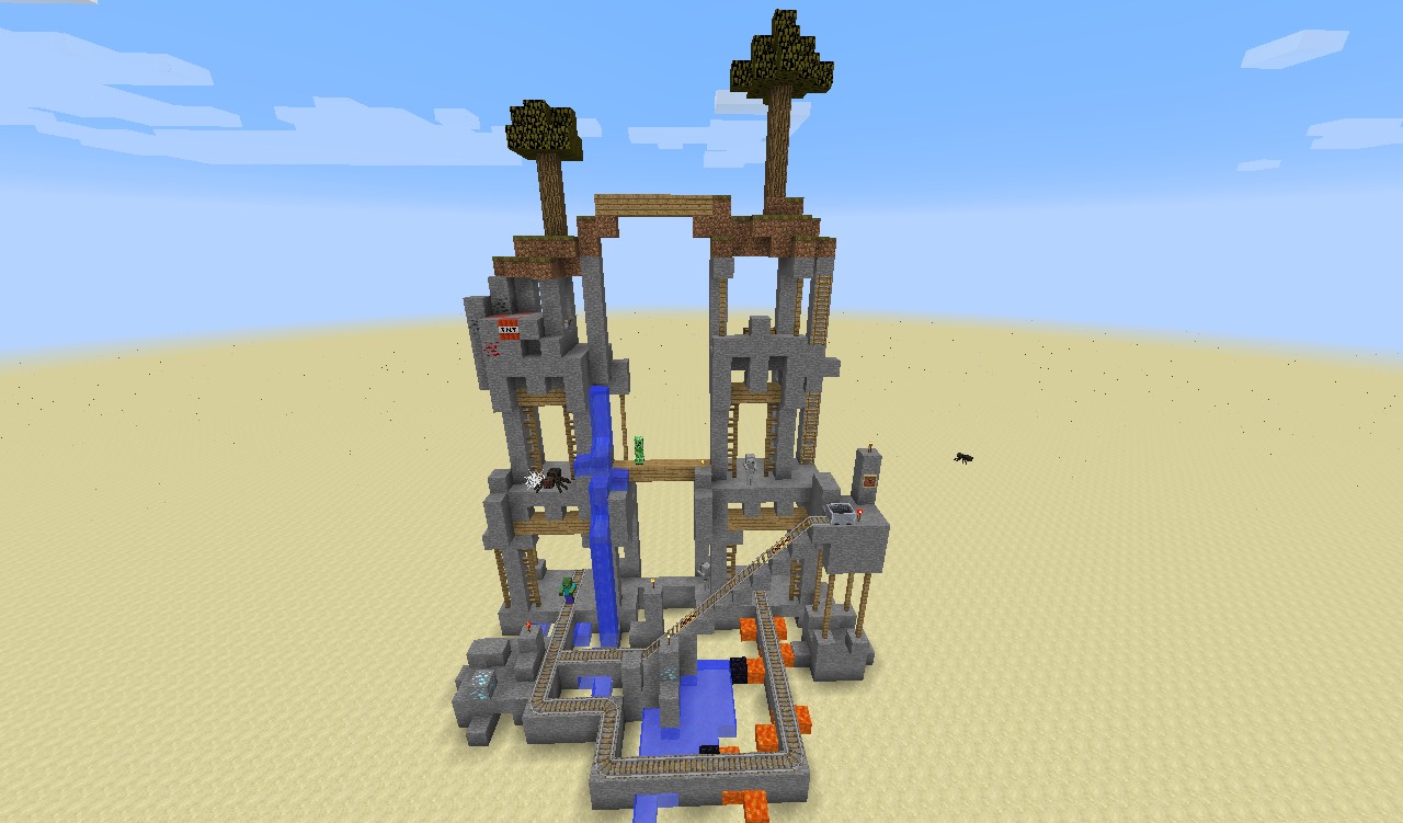 Lego Minecraft: The mine Minecraft Map