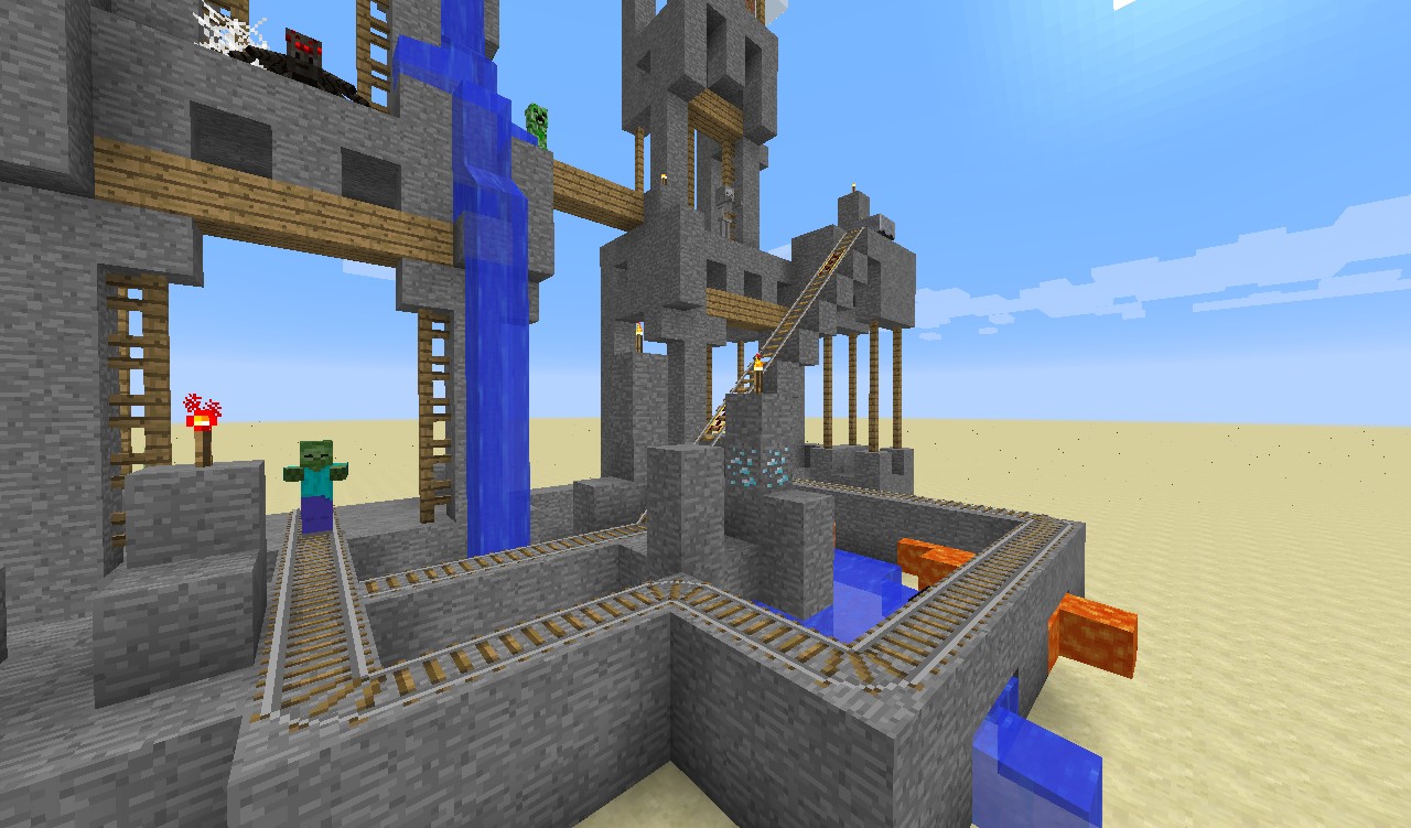 Lego Minecraft: The mine Minecraft Map