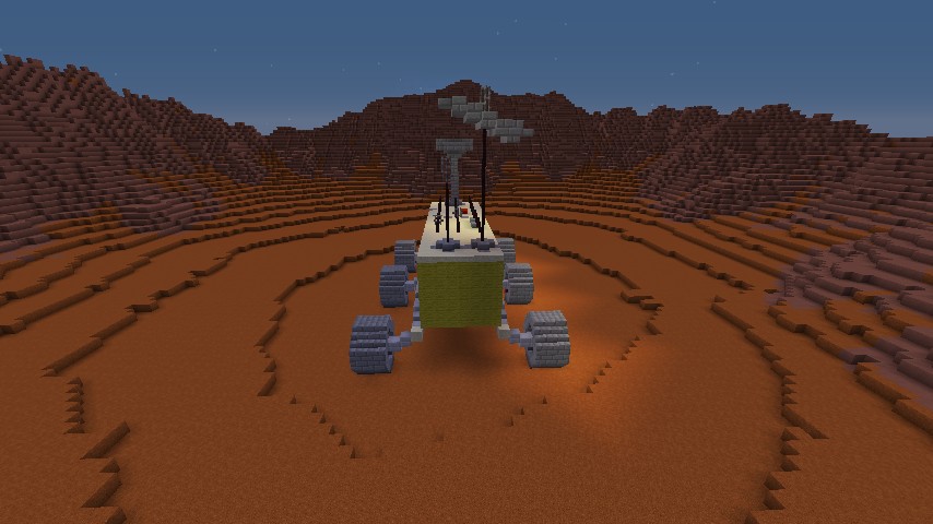 PMC Life on Mars Solo Build Contest entry. Minecraft Map