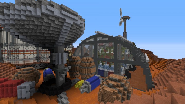Human Life on Mars [Life On Mars Solo Build Contest] Minecraft Map