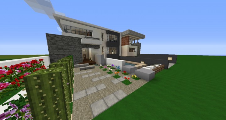Modern house #2 Minecraft Map