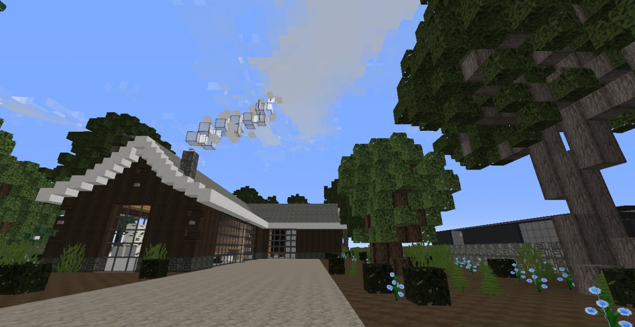 Modern Log Cabin I WoK Minecraft Map