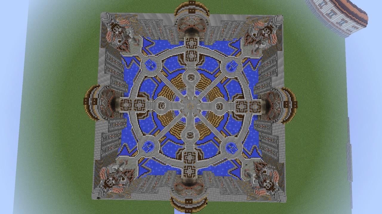 Commissioned Hub/Spawn Build Minecraft Map