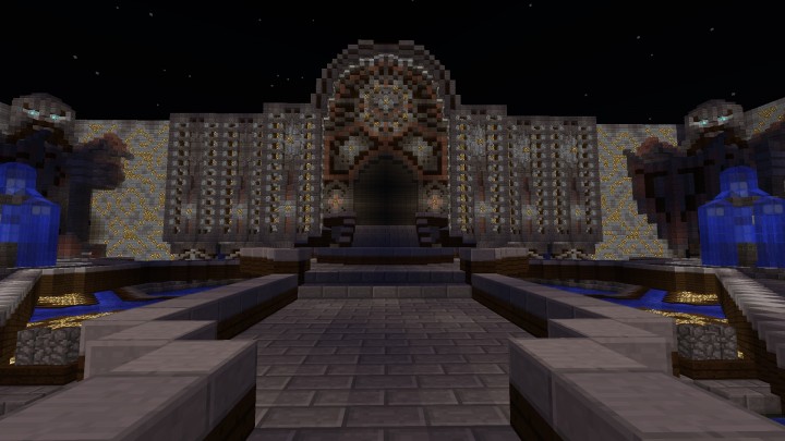 Commissioned Hub/Spawn Build Minecraft Map