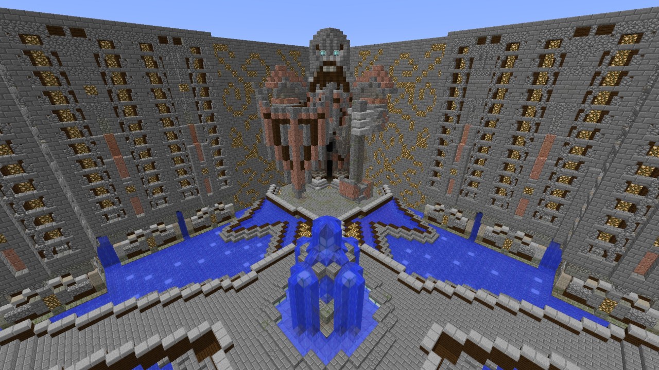 Commissioned Hub/Spawn Build Minecraft Map