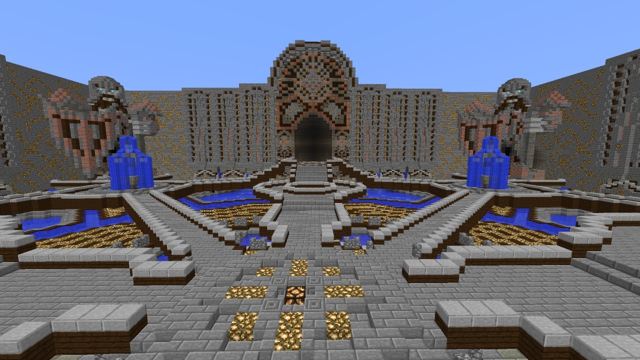Commissioned Hub/Spawn Build Minecraft Map