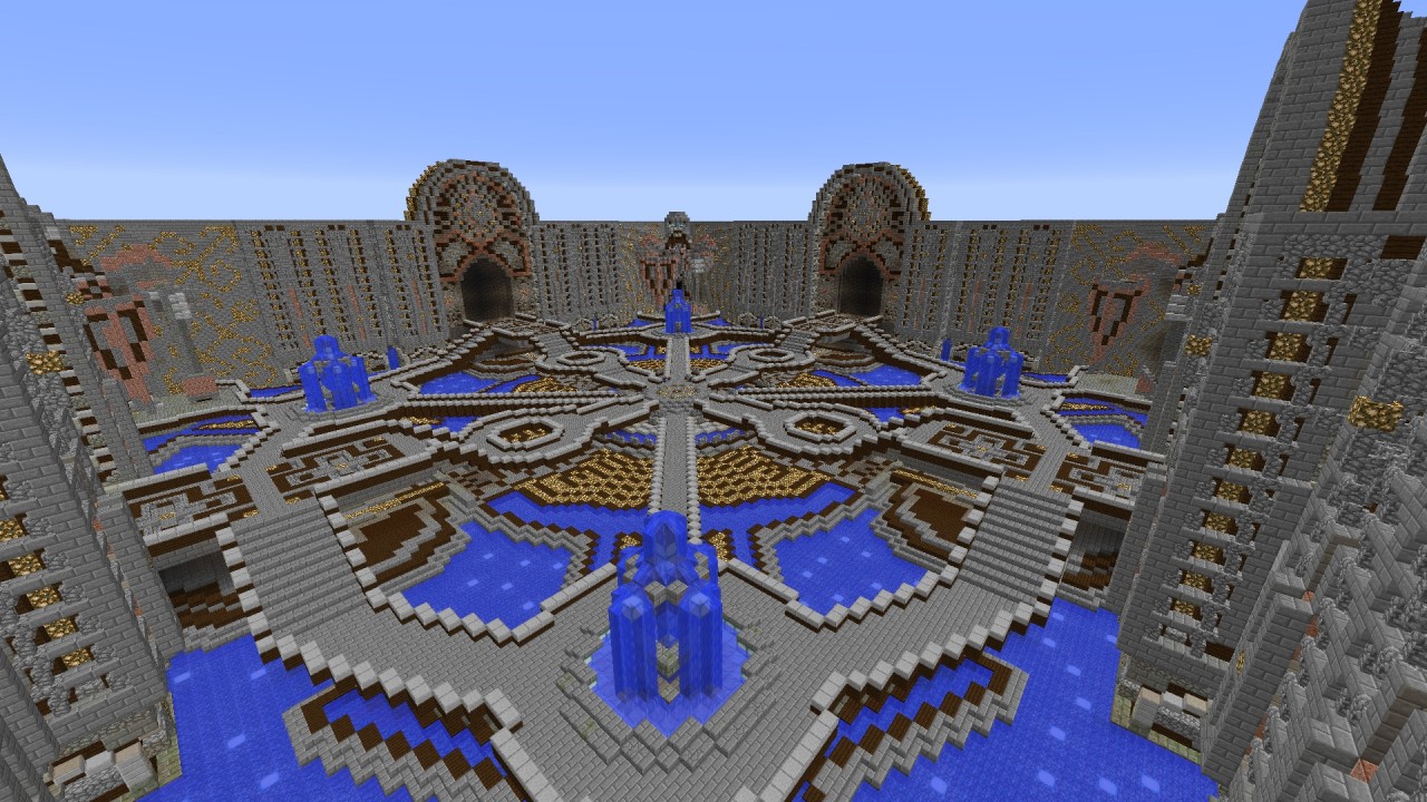 Commissioned Hub/Spawn Build Minecraft Map