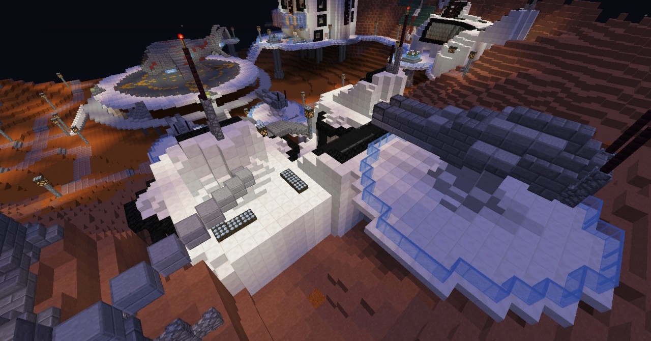 F.A.M.S = First Advanced Mars Settlement Minecraft Map
