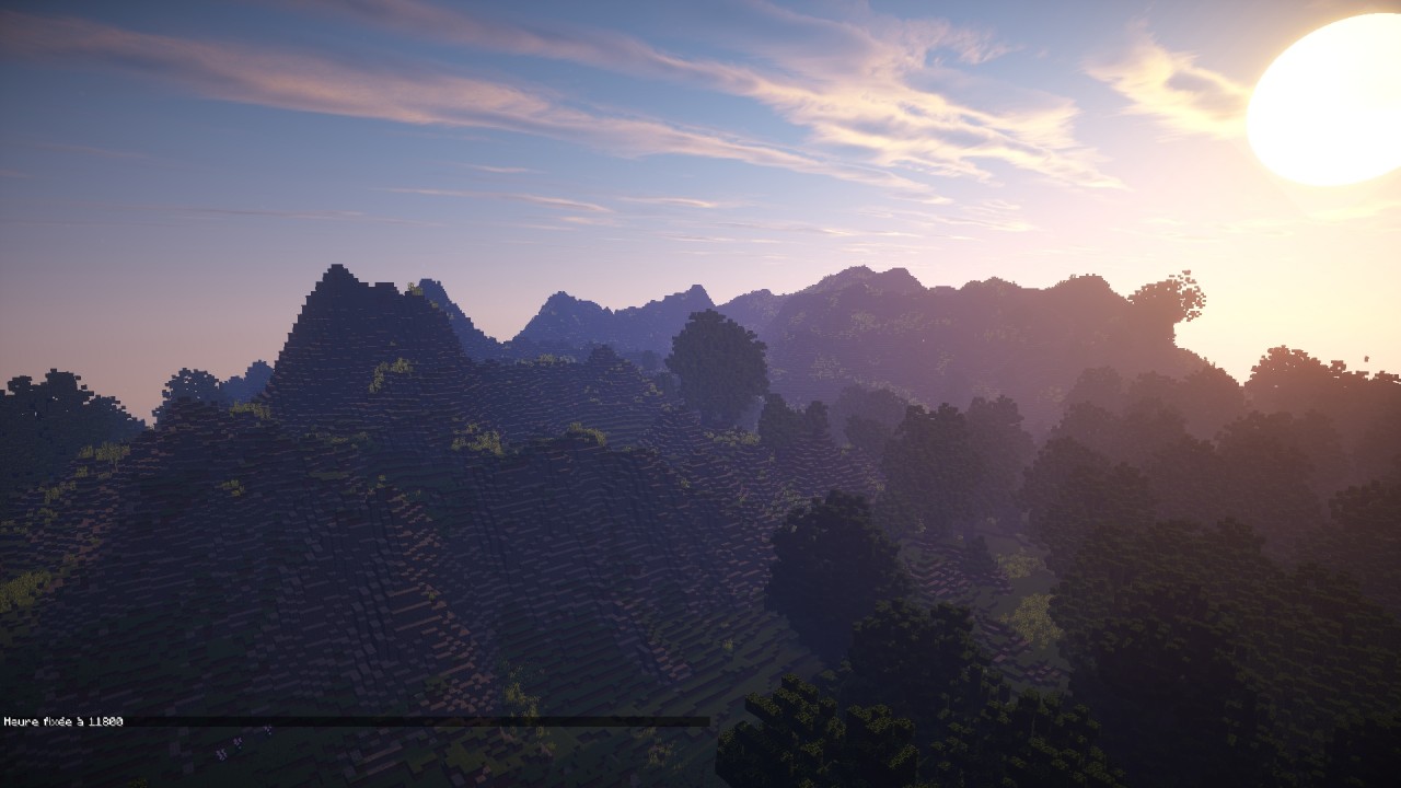 Mountain map Minecraft Map