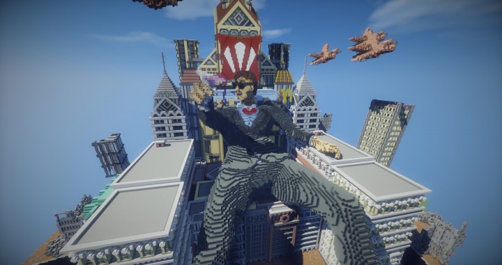 The Dictator's Throne [Solari vs Gazamo Build Battle] Minecraft Map